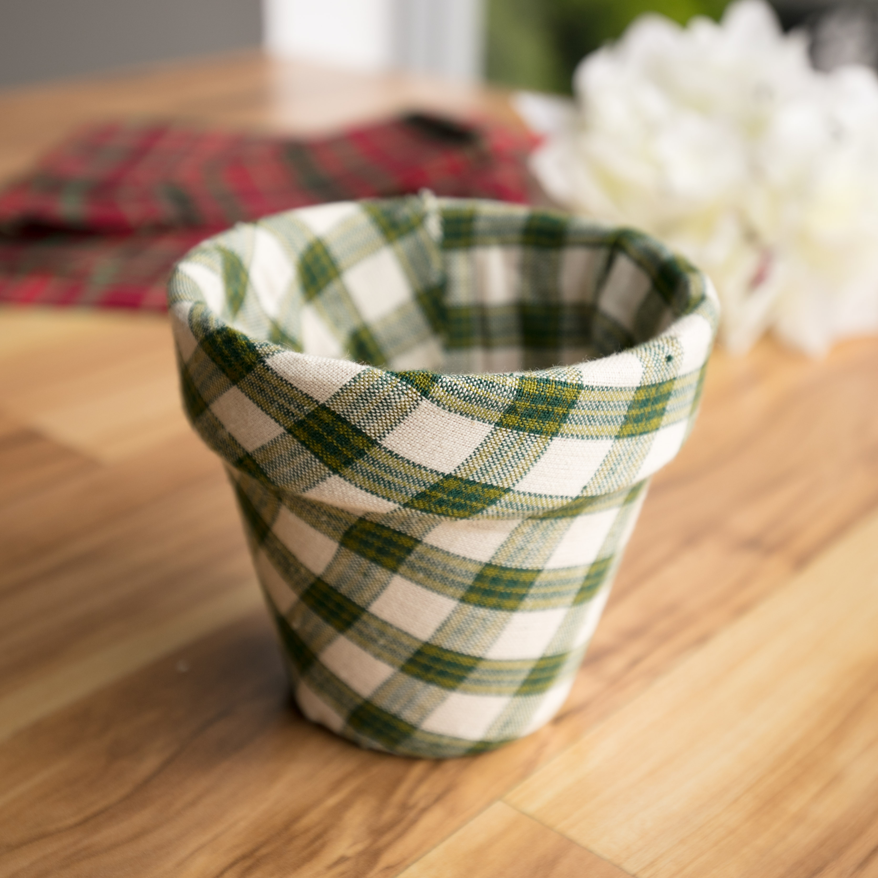 DIY Fabric Flower Pot – Pretty Pacific
